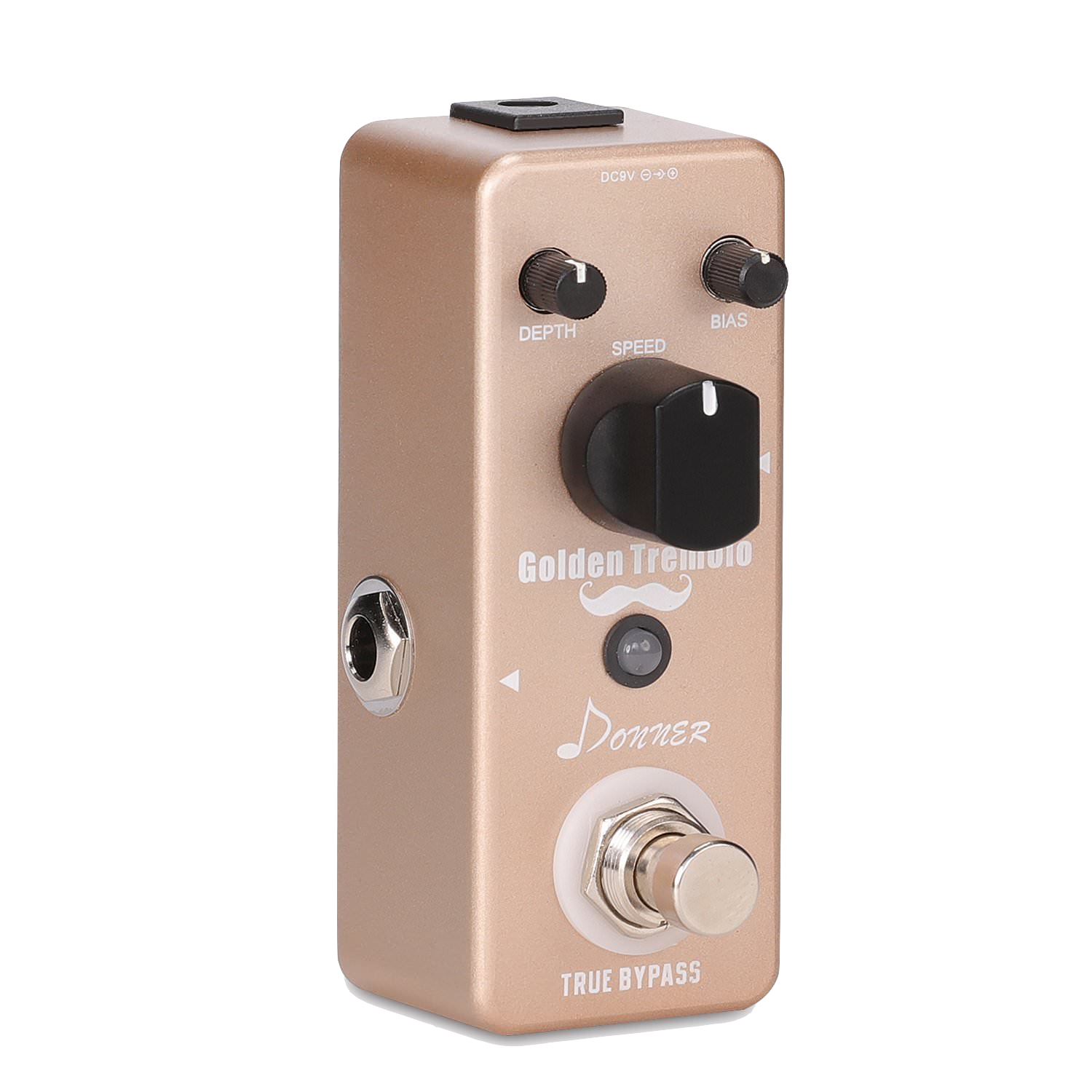 16 Donner Golden Tremolo Pedal Classic Tremolo Guitar Effect | Greg Kocis