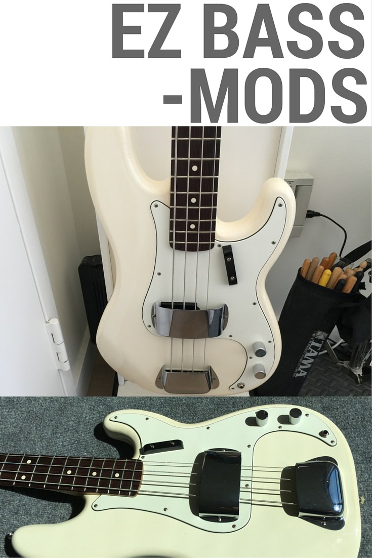 Easy Bass Mods – Pickup, Bridge Covers & Thumbrest – Fender Precision ...