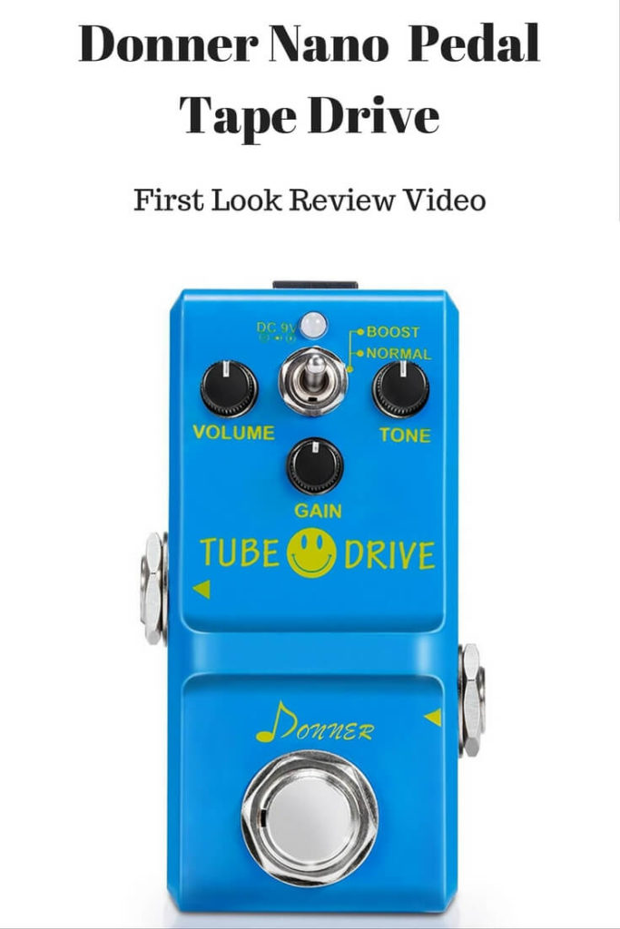 Nano Tube Drive Overdrive Guitar Effect Pedal – Super Mini by Dooner ...