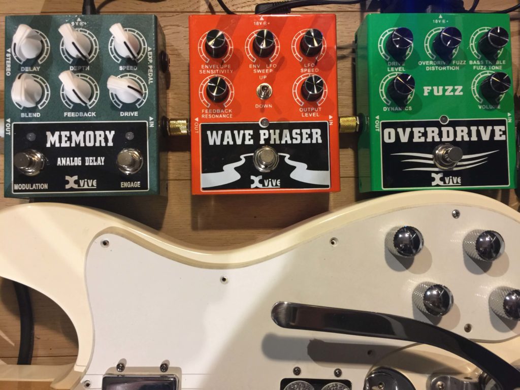 Xvive Fuzz Overdrive Wave Phaser & Delay Guitar Demo | Greg Kocis